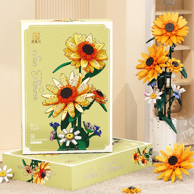 Mô Hình Đồ Chơi LEGO Hình Hoa Hướng Dương 92039 | Shopee Việt Nam