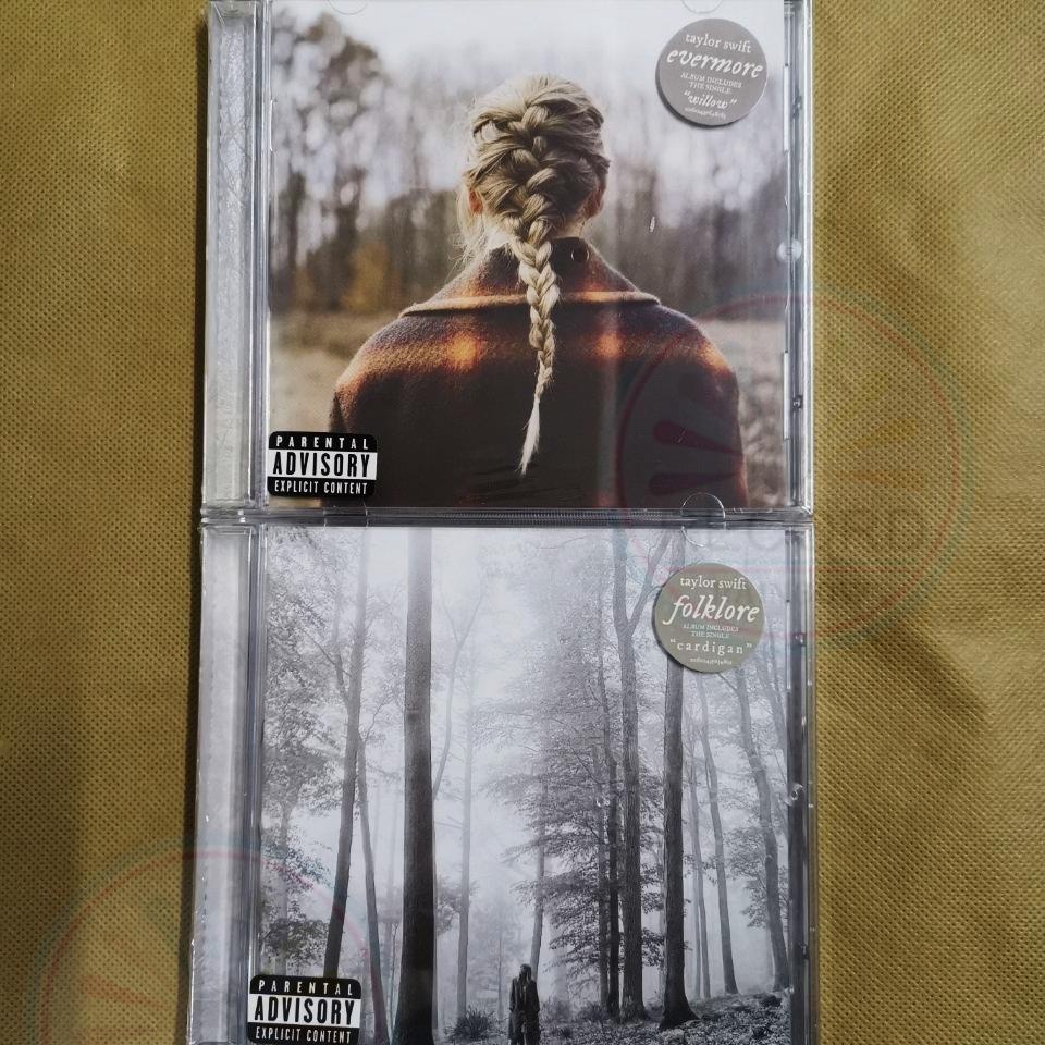 Taylor Swift- Evermore + Folklore CD 2 Albums Set [Sealed]BR | Shopee Việt Nam