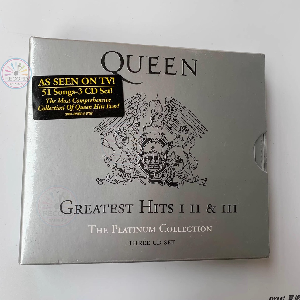 Queen Greatest Hits I, II & III Album Đĩa Cd Những Bản Nhạc queen ...