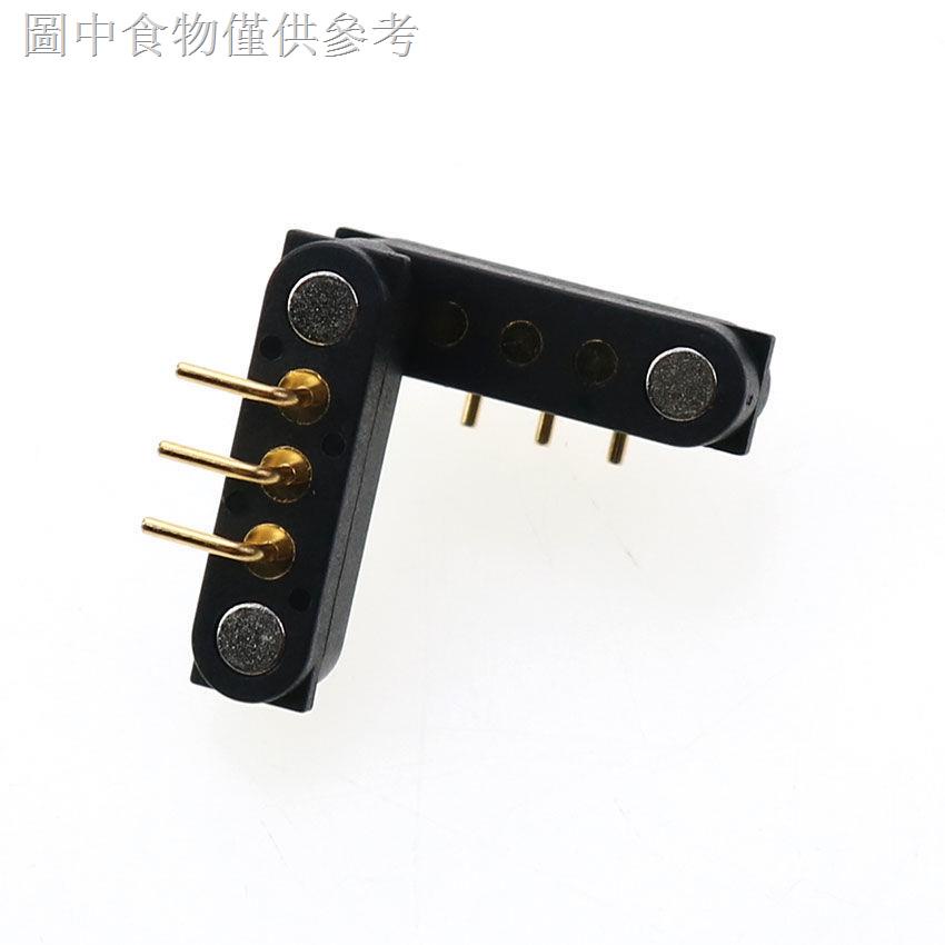 12.29 POGO PIN Spring Thimble Đầu nối chống nước từ tính dòng cao 2 3 4 ...