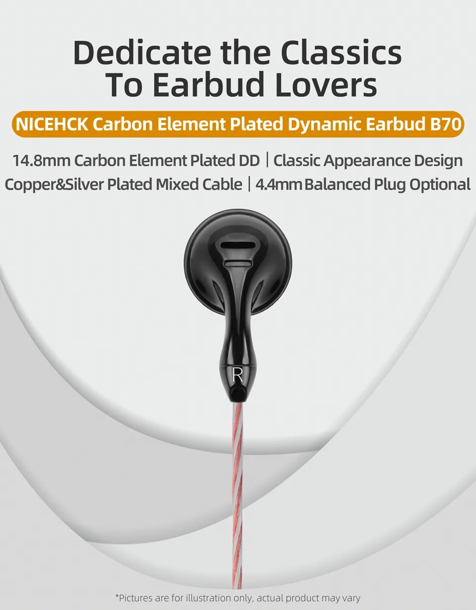 Tai Nghe Âm Thanh HIFI FAAEAL NiceHCK B70 3.5 / 4.4mm Có Dây 14.8mm Dành Cho Điện Thoại | Shopee ...