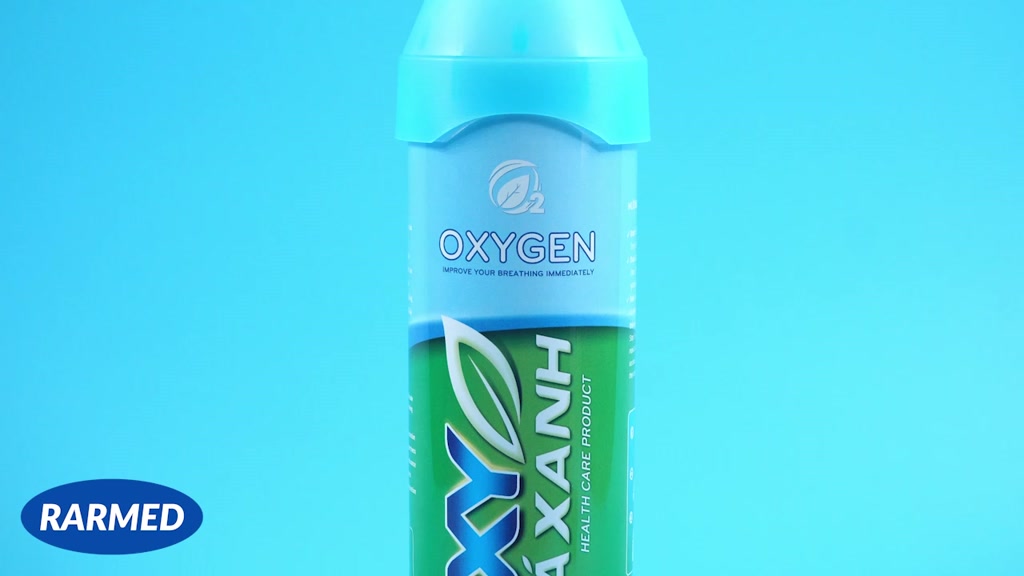 Bình oxy mini cầm tay OXY LÁ XANH - Bình oxy gia đình 9800ml / 99,9% oxy tinh khiết | Shopee ...