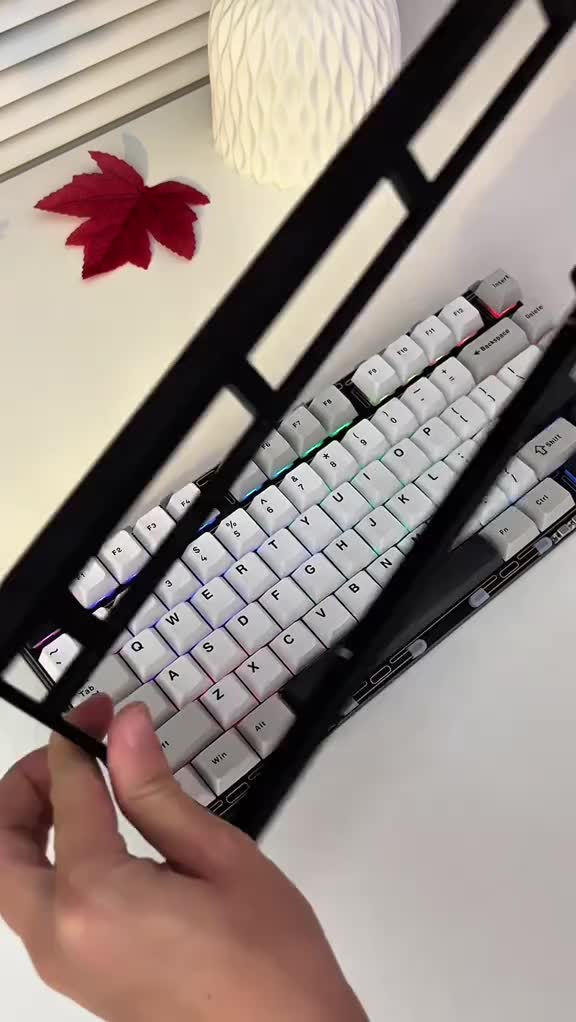 Bàn phím cơ không dây Nhôm CNC WEIKAV D75 - 3 mode - Led RGB - Mạch ...