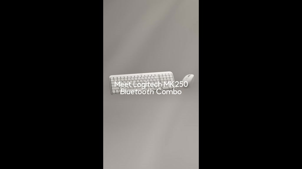 Combo Bàn phím & chuột không dây Bluetooth Logitech MK250 - dễ kết nối ...