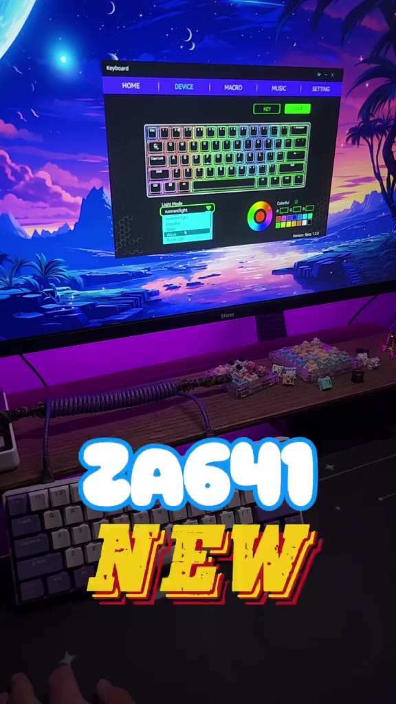 Bàn Phím Cơ Không Dây Bluetooth Atas ZA641 V2 - Red switch Có Hotswap ...