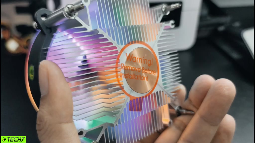 Quạt tản nhiệt CPU Led rainbow 115X for Intell lõi đồng nguyên chất cho ...