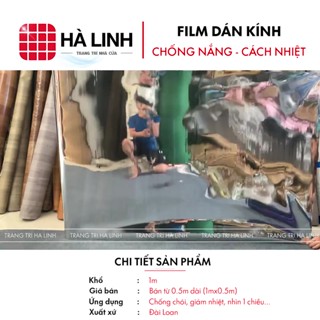 Giấy dán kính 1 chiều cửa kính chống nắng nóng film cách nhiệt decan ...