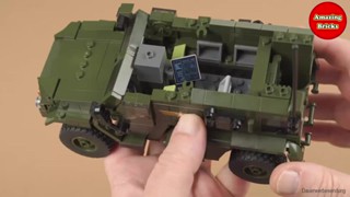 Đồ chơi Lắp ráp DVDS Typhoon Nga, Sluban 1179 Humvee Car, Xếp hình ...