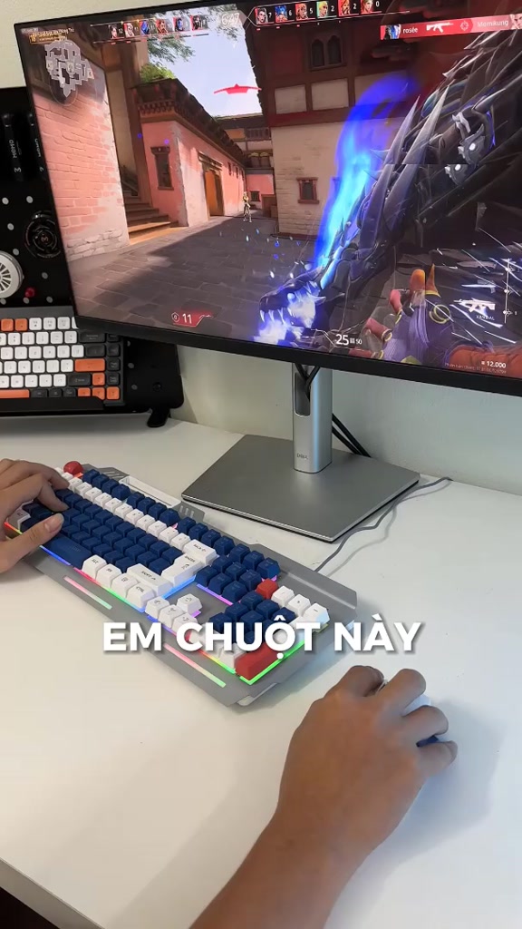 Chuột máy tính không dây gaming SIDOTECH INPHIC M6P GUNDAM pin sạc 6 ...