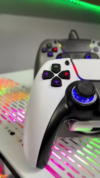 Tay cầm chơi game FiFa onIine P4 Plus T411 Led RGB máy chơi game ...
