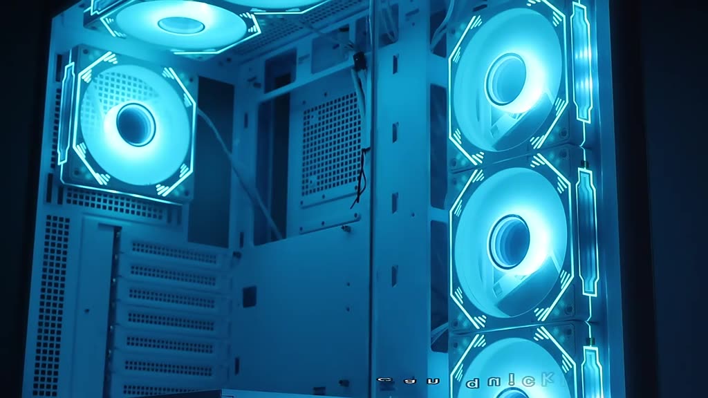 Quạt Tản Nhiệt, FAN LED RGB LC-10, LC-20, LC-30 - Phiên bản gió thổi ...