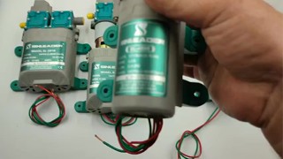 (Chính hãng) Bơm sinleader Bơm Đôi SL-DP16 130PSI-120W-12V - Bơm Đơn SL-4500 5.0 A-12V-5 L/phút ...