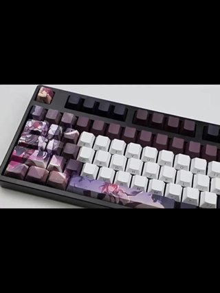 Keycap Honkai: Star Rail Kafka thick PBT xuyên led in dyesub 5 mặt 135 ...