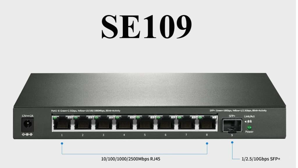 [BH 6TH]Bộ Chia Mạng Switch 2.5G MERCURY SE105M , SE106 , SE106P , SE106P Pro , SE109 , SE109 ...