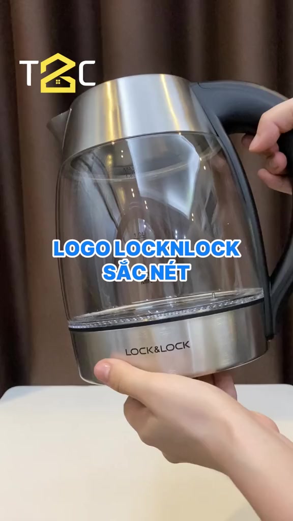 Ấm Thủy Tinh Siêu Tốc LocknLock 1.8L Đèn Màu Theo Mức Nhiệt Lock&Lock ...