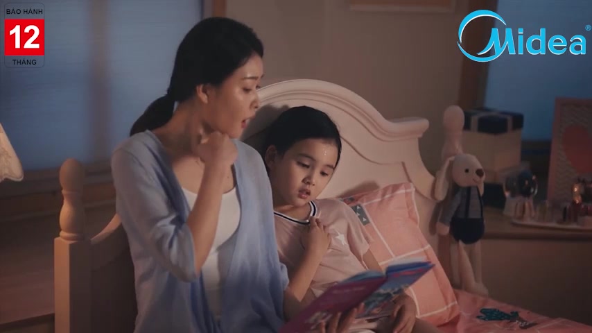 Quạt cây Midea inverter FS40-18AR công suất 35W, quạt đứng Midea vận hành siêu êm với 9 cánh ...