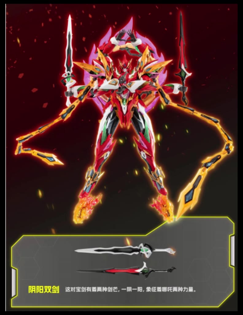 [Có Sẵn] Mô Hình Lắp Ráp Motor Nuclear MNP-XH04 NeZha Natra Model Kits ...