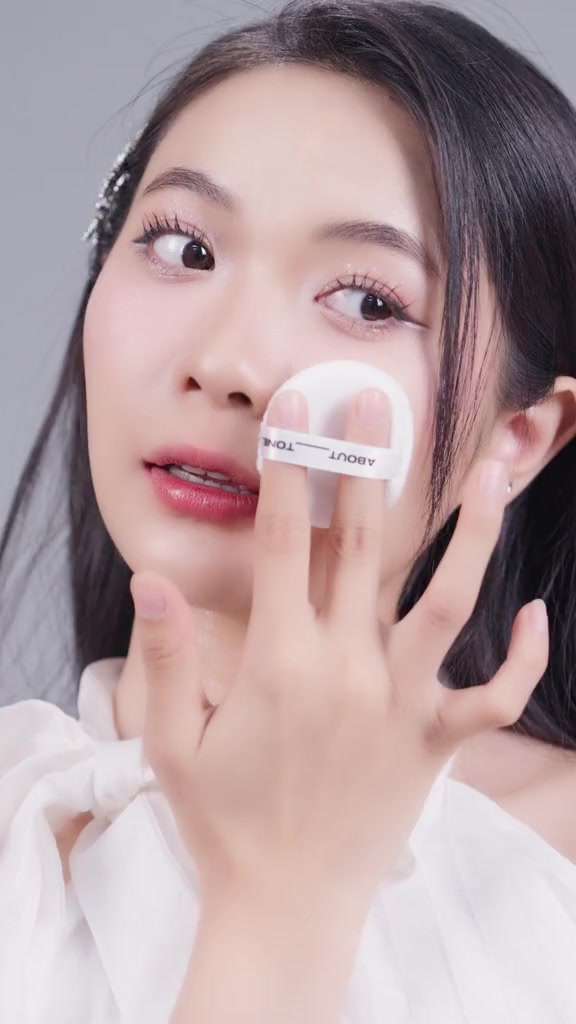 Phấn phủ bột About Tone The Blur Finish Powder 10g ráo lì, mờ lỗ chân ...
