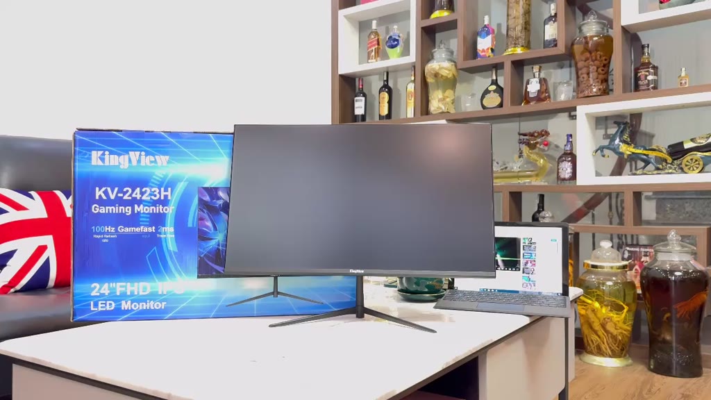 Màn Hình Máy Tính Kingview 24inch KV-2423H, 100Hz, Phẳng, IPS, Tràn Viền, Full HD, Bảo hành 24 ...