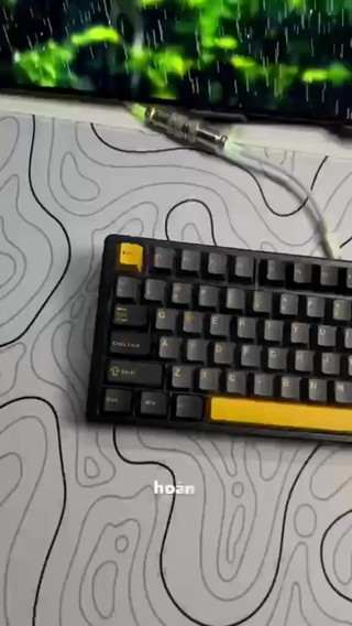 Bàn phím cơ không dây Dark Alien R83 Hotswap -Khung nhôm - thiết kế ...