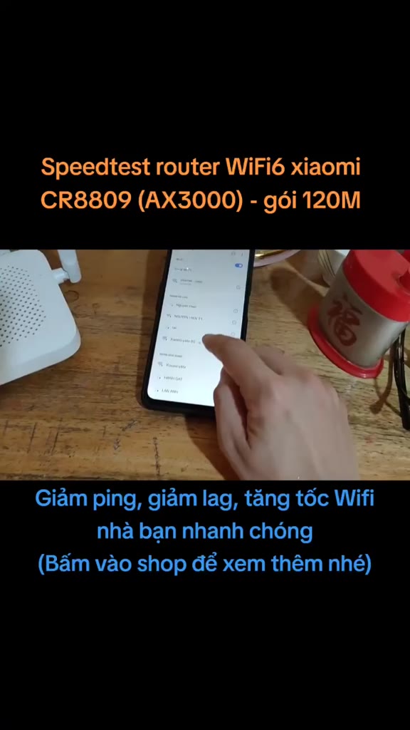 [Tiếng Anh] Bộ phát Wifi 6 Xiaomi CR8806/CR8808 AX3000 hỗ trợ Mesh và Beamforming MU-MIMO ...