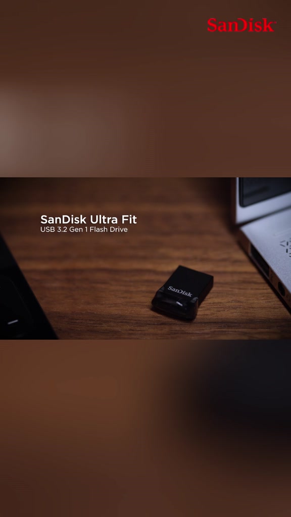 USB 3.2 Gen 1 Sandisk Ultra Fit SDCZ430-G46 16GB / 32GB/ 64GB / 128GB ...