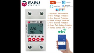 Công tắc wifi, công tơ điện tử, cầu dao thông minh tuya, aptomat chống ...