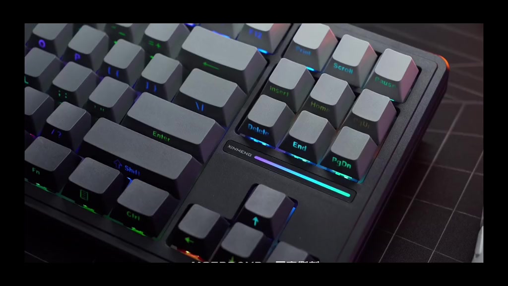 Bàn phím Xinmeng M87 pro V2 - LED RGB có app tùy chỉnh - Mạch xuôi ...