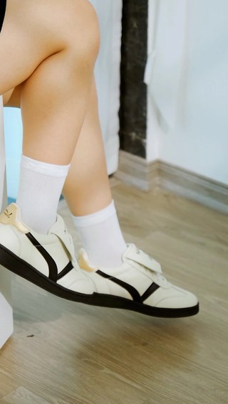 Giày Sneaker Unisex Leonerva 808 VS2 – Be Full Gót Vàng Bản-ĐI LÊN 1 ...