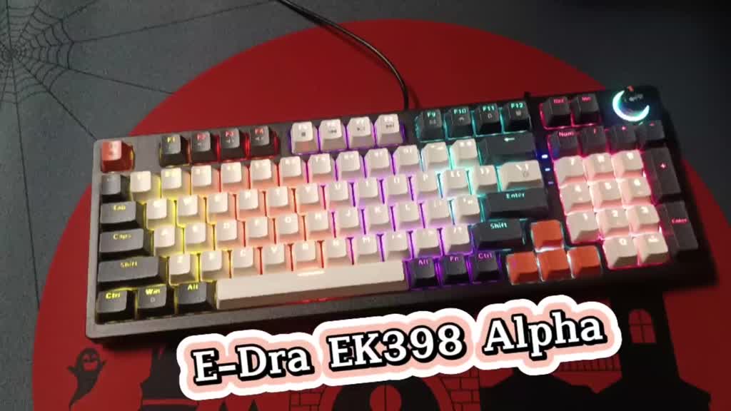Bàn phím gaming Edra EK398 / EK398L Beta , Alpha (Blue /Brown /Red ...
