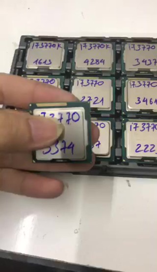 Chíp i7 3770 Cpu i7 3770k socket 1155 dùng cho main B75, H61, B65, Q65, H67,Z67... TẶNG KEO TẢN ...