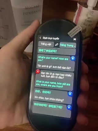 Máy phiên dịch A10 hỗ trợ sim 4G, tích hợp Chat-GPT, màn hình 4.1 inch (BH 12 tháng) | Shopee ...
