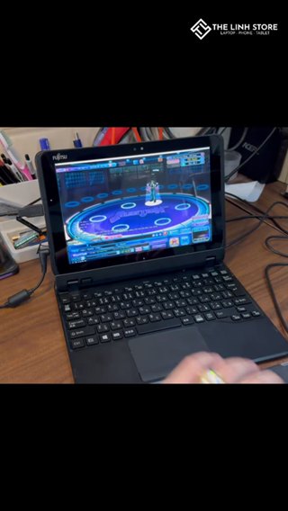 Máy tính bảng Fujitsu ARROWS Tab Q508 kèm Phím và bút - Window10 intel ...