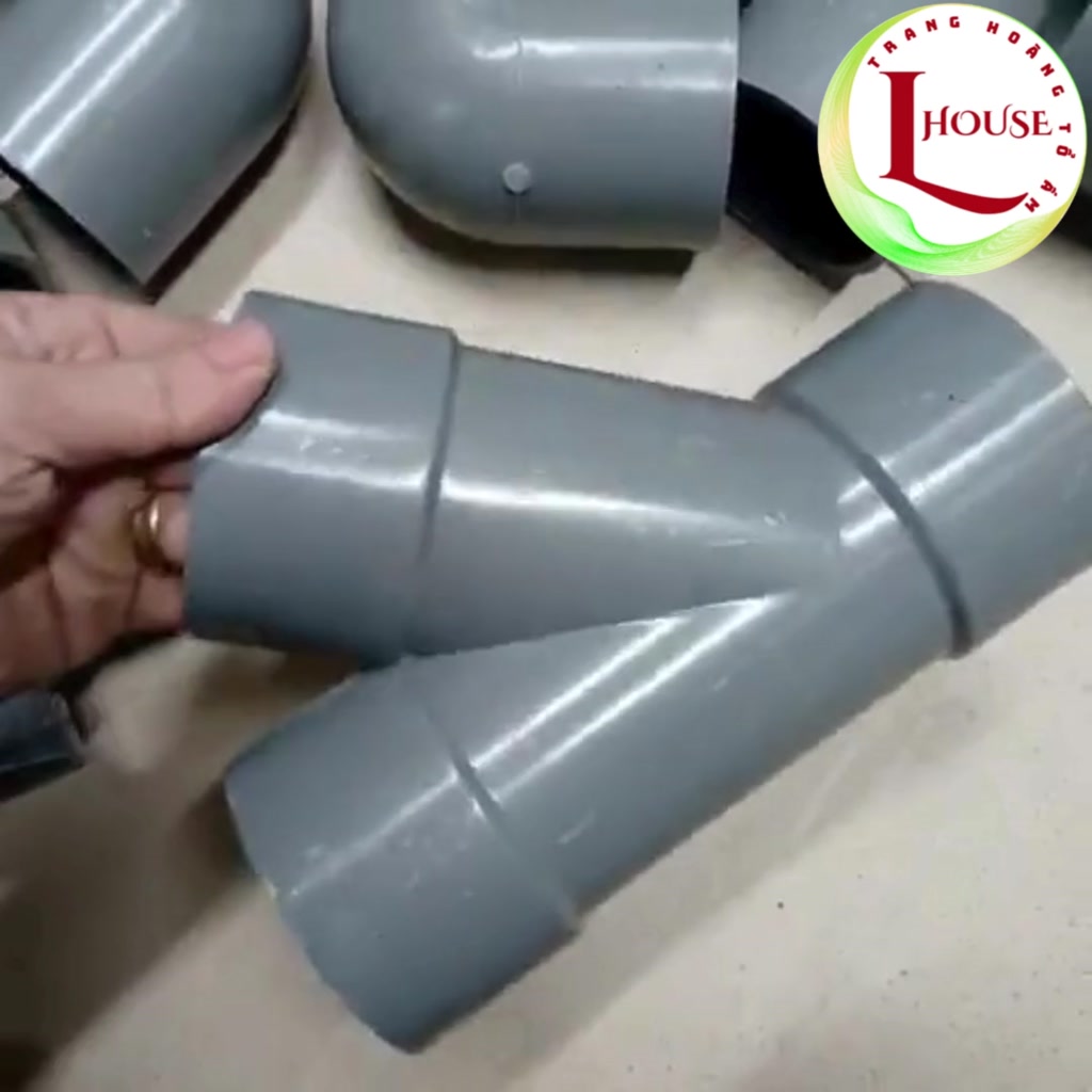 Y PVC D110 , Ba Chạc 45 độ D110, Y thu D110/90, 110/75, 110/60 Tiền ...