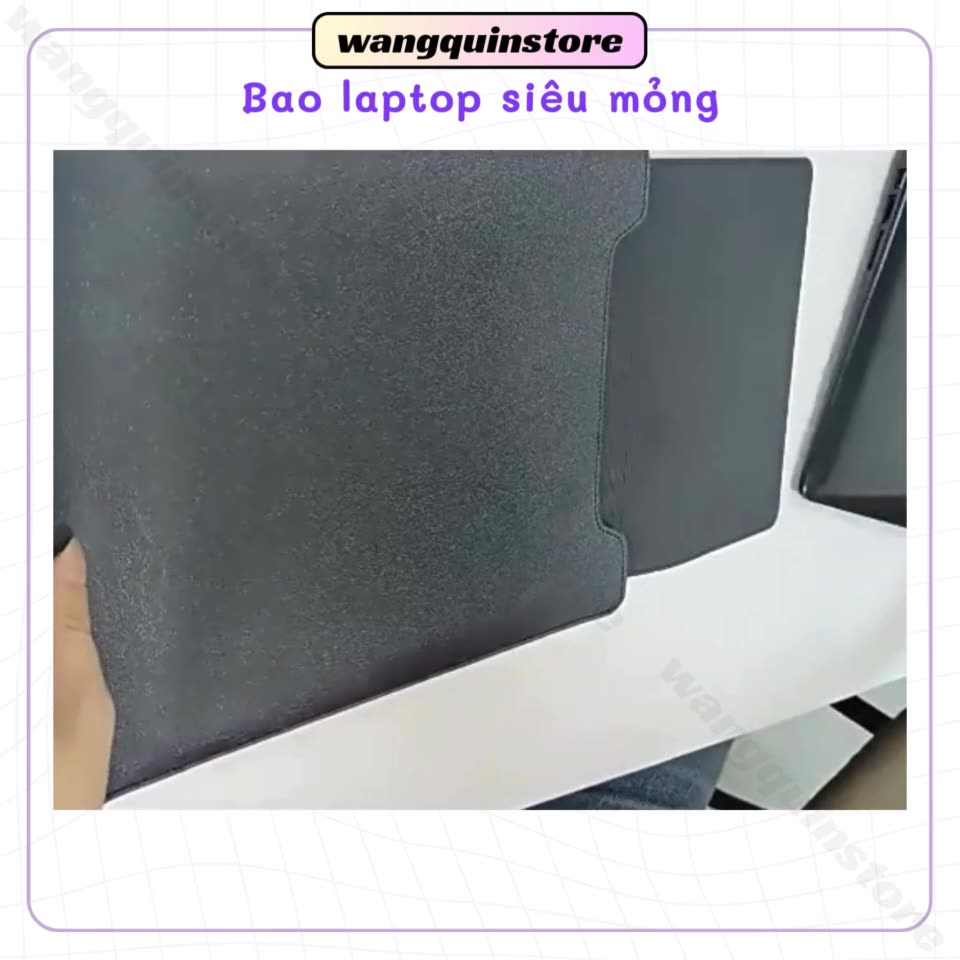 Bao da laptop Macbook Laptop Surface đa năng giá đỡ, lót chuột da PU ...