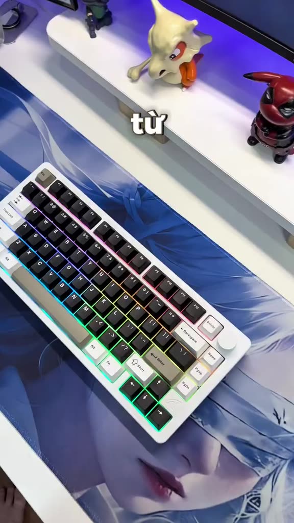 Bàn Phím Cơ Full Nhôm CNC Attack Shark X86 LED RGB, 3 Mode, Hotswap 5 ...