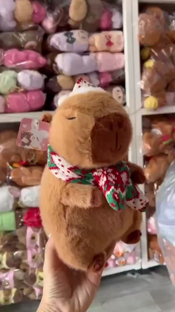 Capybara Noel Giáng Sinh, Gấu Noel Capybara Làm Quà Tặng Hay Trang Trí ...