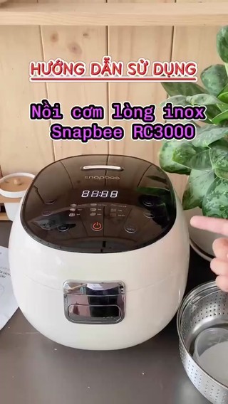 Nồi cơm tách đường đa năng inox Snapbee Rc3000 (Chính hang ) | Shopee ...