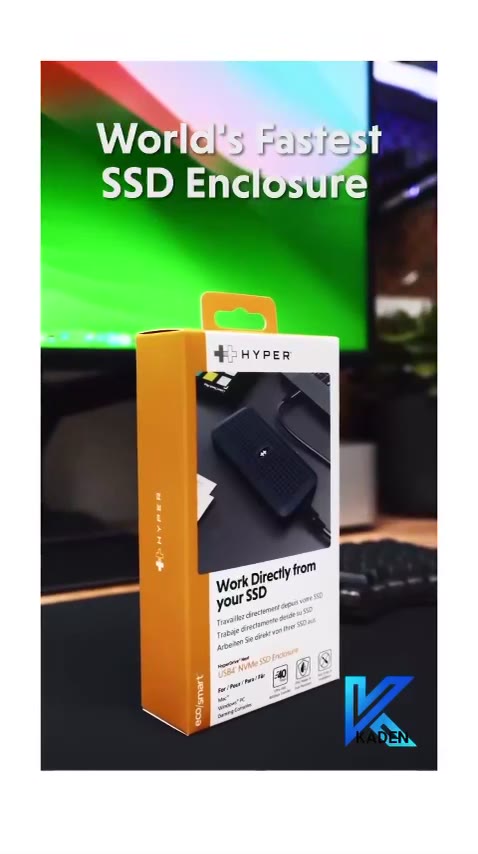Box Ổ Cứng SSD Hyperdrive Next Usb4 Nvme Ssd Enclosure (Tặng Kèm Túi ...