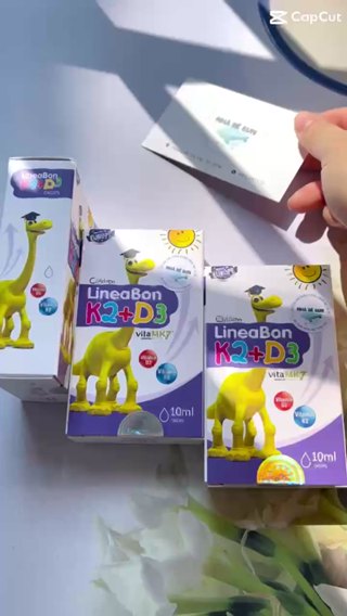 Vitamin D3 K2 Lineabon D3k2 Tăng Chiều Cao 10ml | Shopee Việt Nam