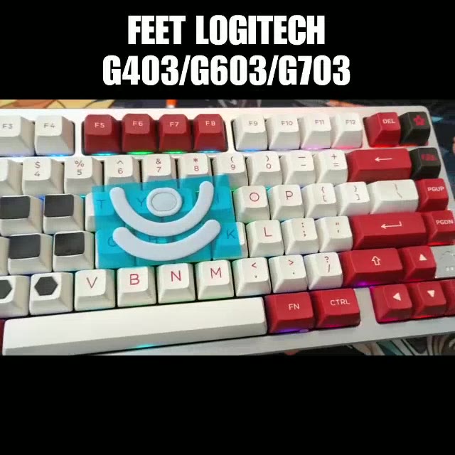 Mouse Feet PTFE WHITE ICE Cho Chuột Logitech G403 G603 G703 | Shopee ...