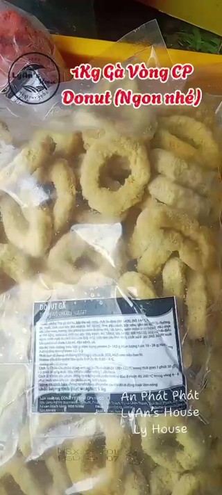 1kg Gà vòng CP Tem đen Donut Gà (Hỏa tốc HCM) Ngon như Gà rán KFC ...
