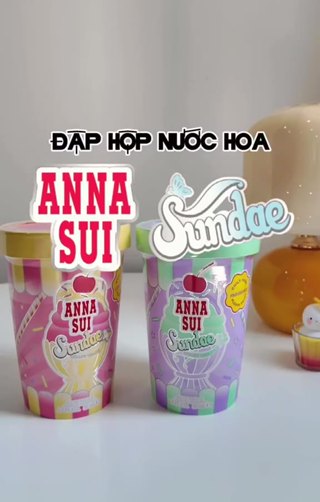 (Chính hãng) Nước hoa nữ Anna Sui Sundae Pretty Pink/ Mellow Yellow ...