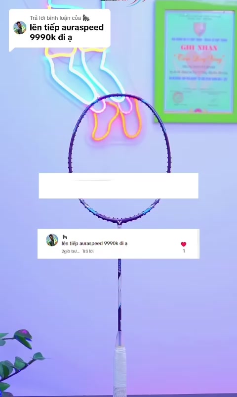 Vợt cầu lông Victor Auraspeed 9990k 4U chính hãng, siêu phẩm với lối ...