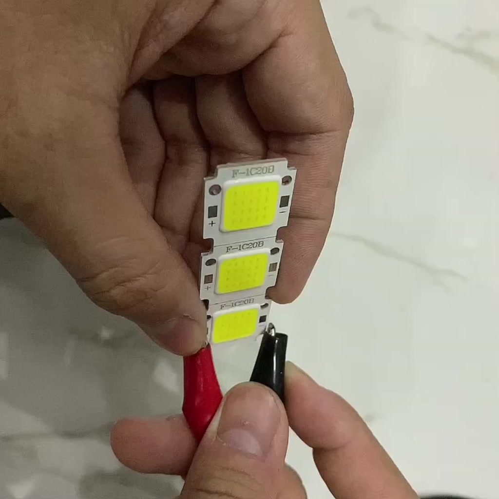 Bóng Chip LED COB 3V Siêu Sáng 6500K, 6W 11W đèn năng lượng mặt trời ...