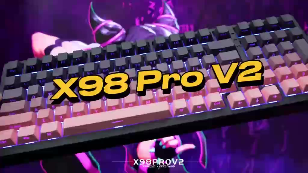 Bàn phím cơ không dây Xinmeng X98 Pro v2 - 3 mode kết nối - LED RGB ...