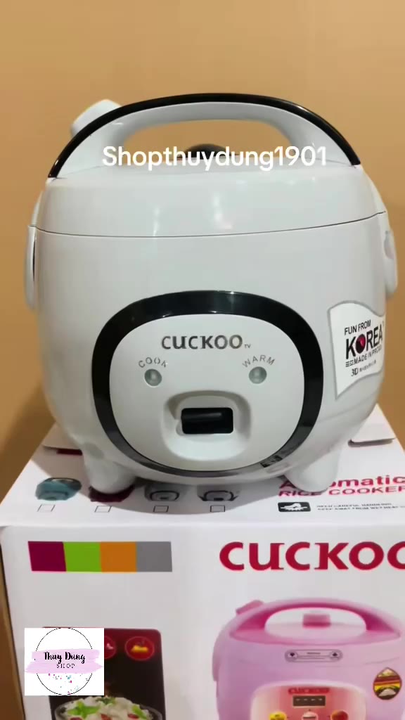(Bảo hành 12 tháng) Nồi Cơm Điện mini CUCKOO CR387, CR388 - Dung tích 1L-1.2L- 1.8L-2.2L ...