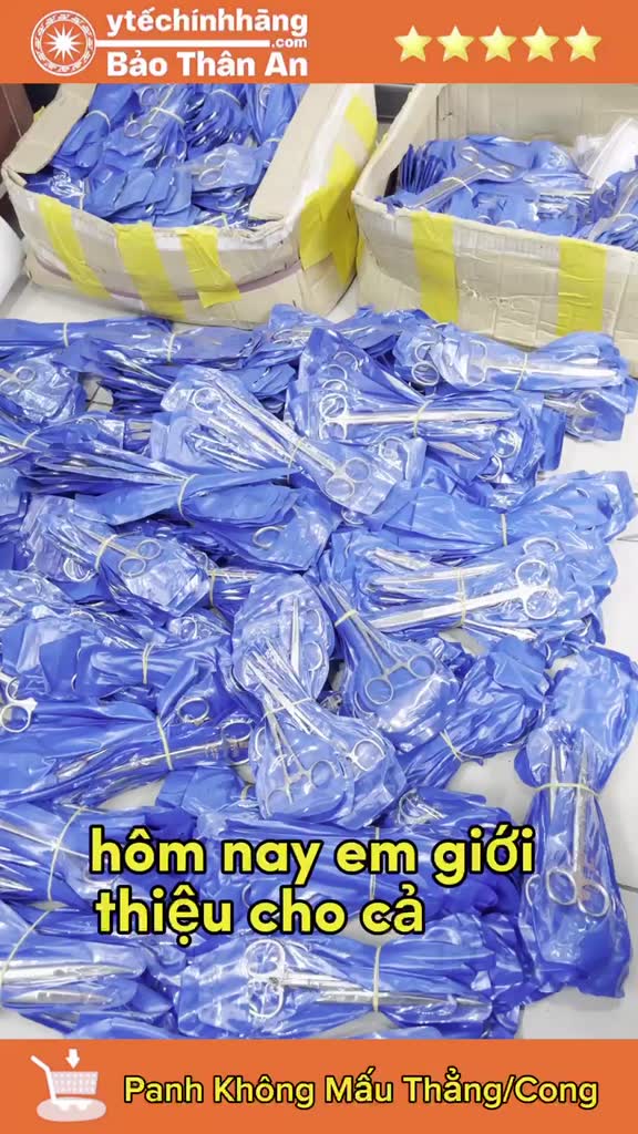 Panh Không Mấu, Thẳng Cong Các Cỡ 9cm, 12cm, 14cm, 16cm, 18cm, 20cm ...