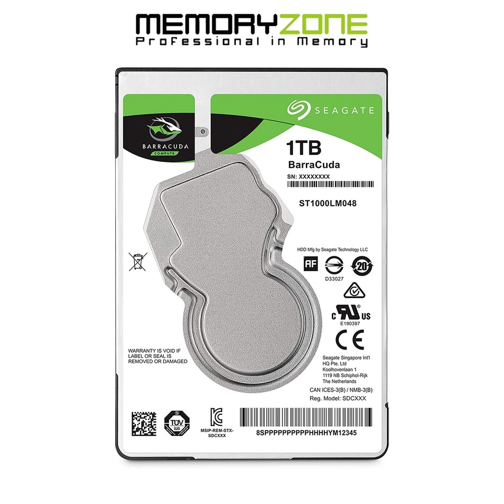 Ổ cứng HDD Seagate BarraCuda 1TB 2.5 inch SATA III 128MB Cache 5400RPM ...