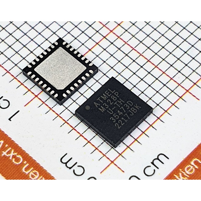 Atmega328p Mu Ic Mcu 8bit 32kb Flash 32vqfn Shopee Việt Nam 